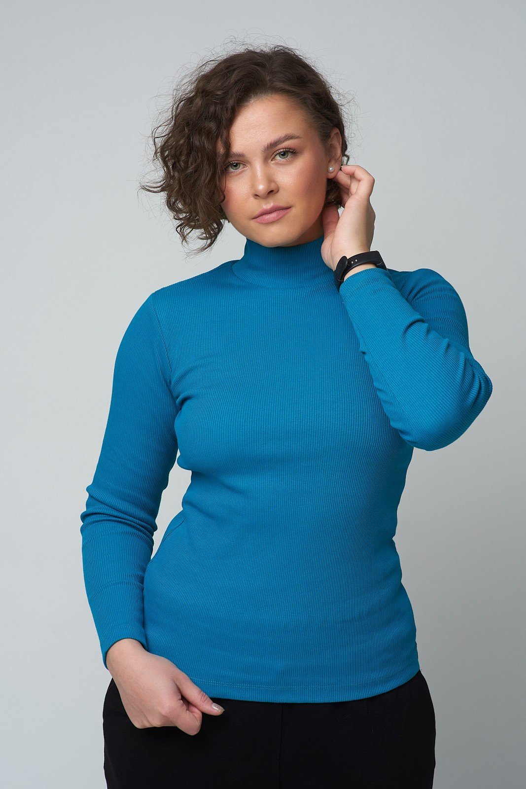 Джемпер 13186 бирюза FORMAT купить в интернет магазине Велесмода